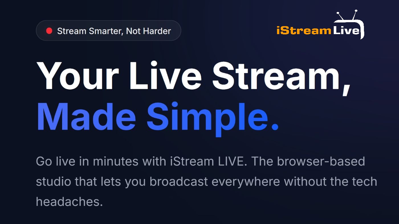 The Best Streaming Studio | IstreamLive